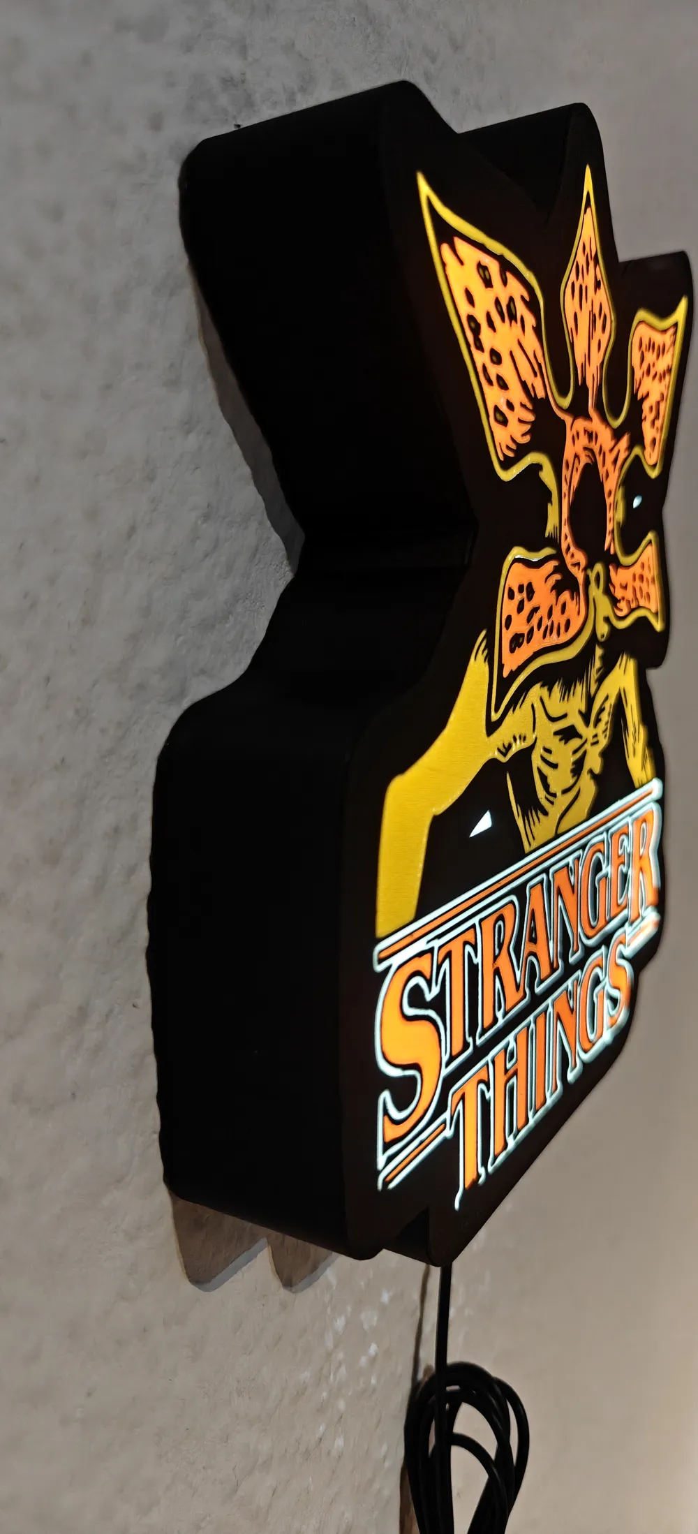 Stranger Things Lightbox - Free 3D Print Model - MakerWorld