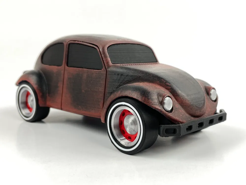 VW BEETLE BAJA BUG (new version) 1:24 - Free 3D Print Model - MakerWorld