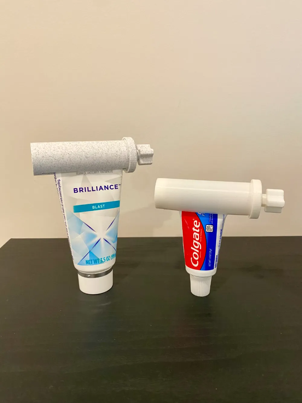 EasySqueeze Toothpaste Squeezer & Holder - Free 3D Print Model - MakerWorld