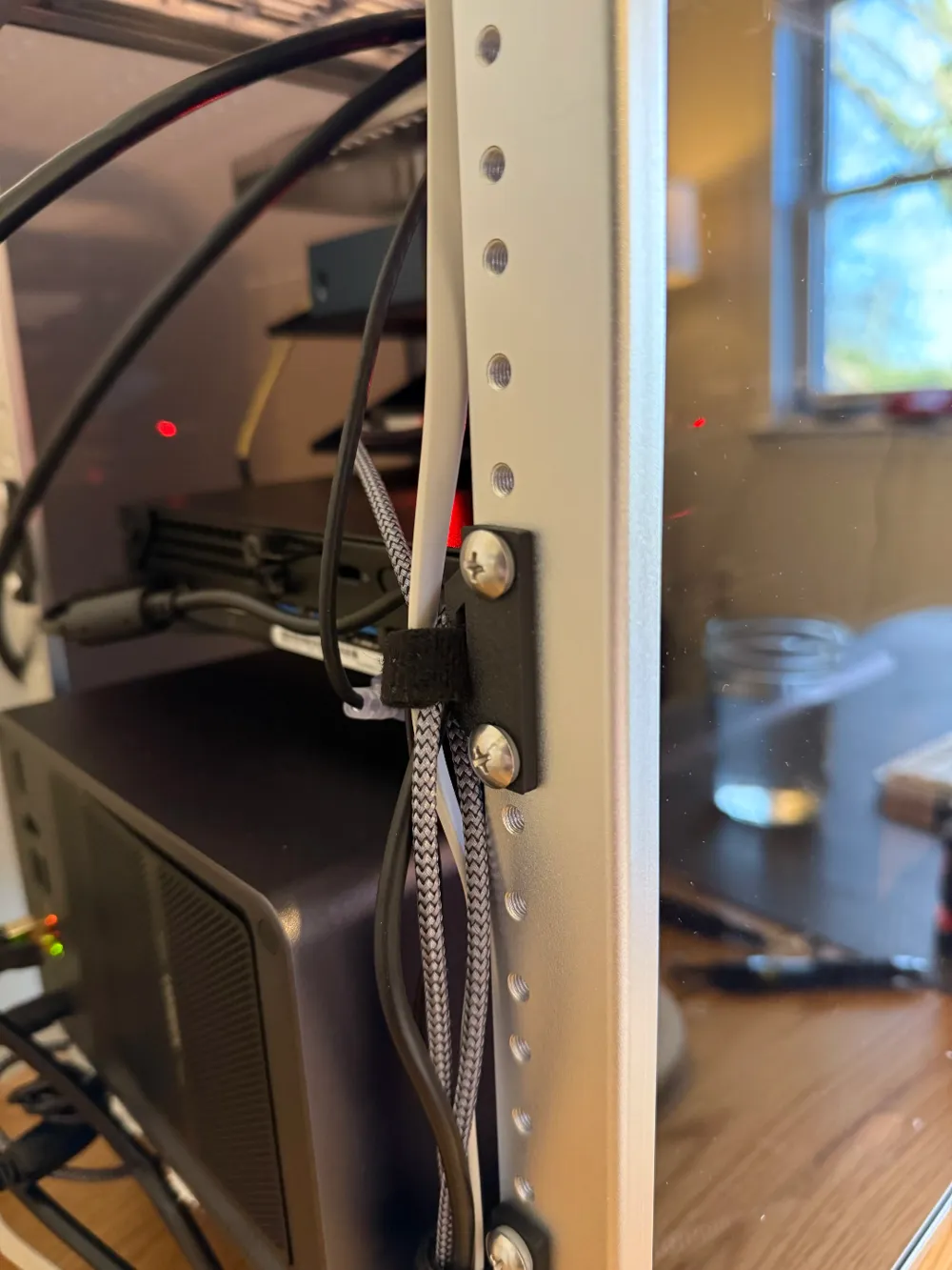 Server Cable Tie / Velcro Anchor by Ben Smallwood - MakerWorld