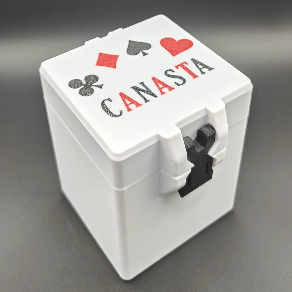 Canasta Card Box - SnapLock Remixed by mteomarch - MakerWorld