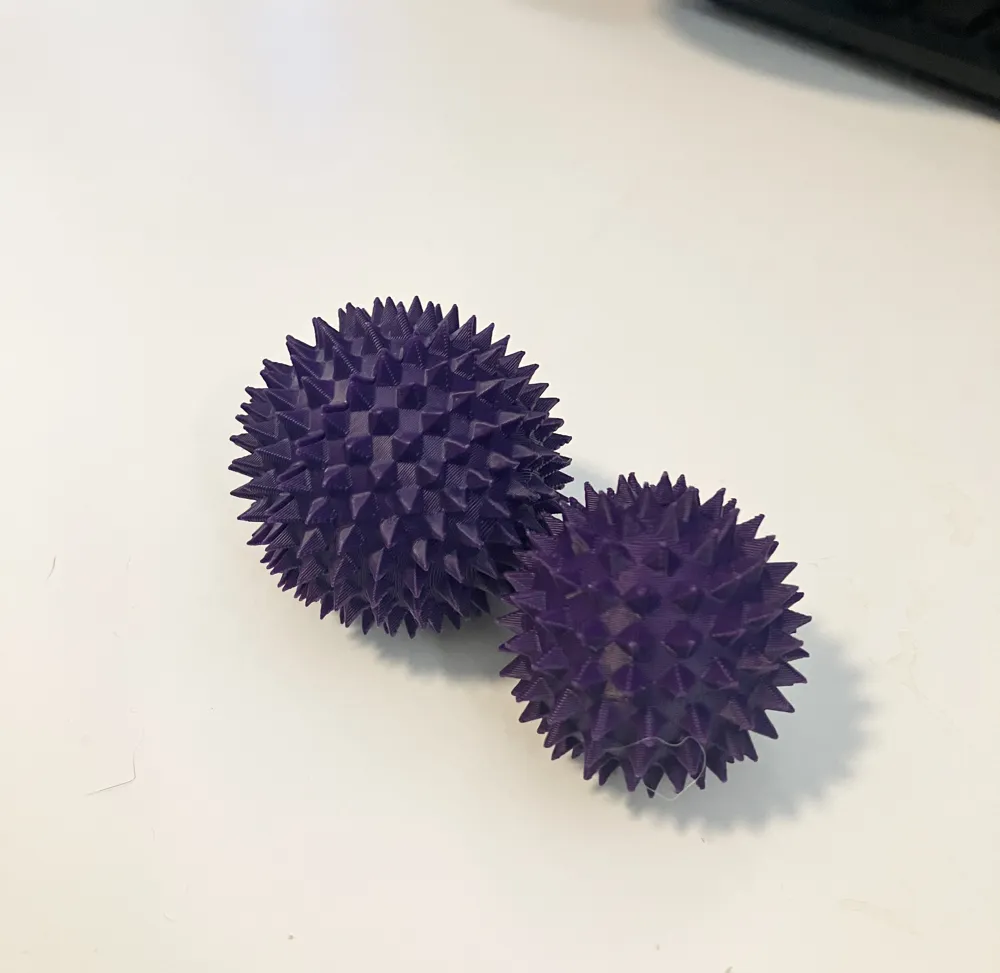Sharp Spiky Fidget Ball - Free 3D Print Model - MakerWorld