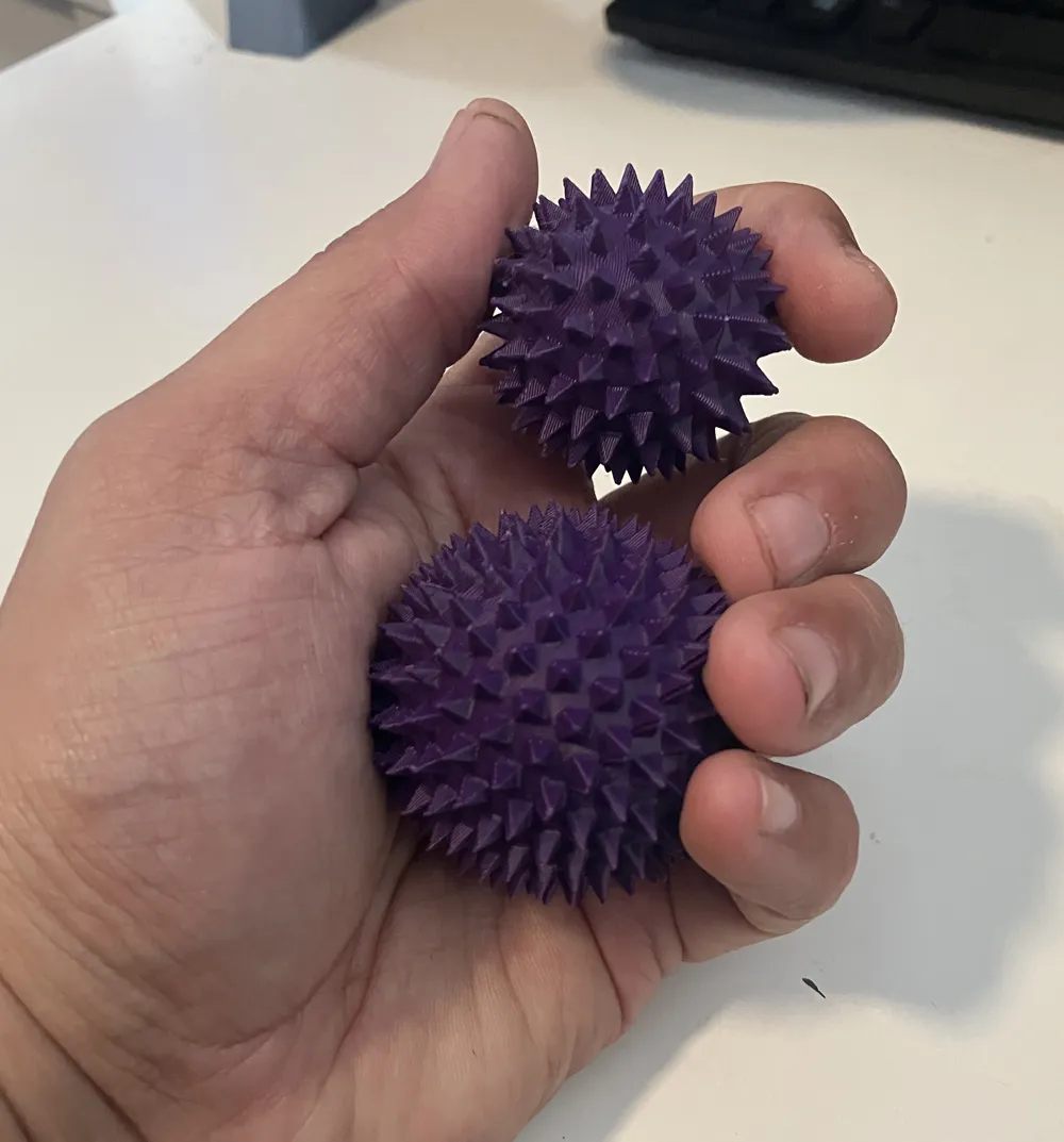 Sharp Spiky Fidget Ball by Kessed MakerWorld: Download Free 3D Models