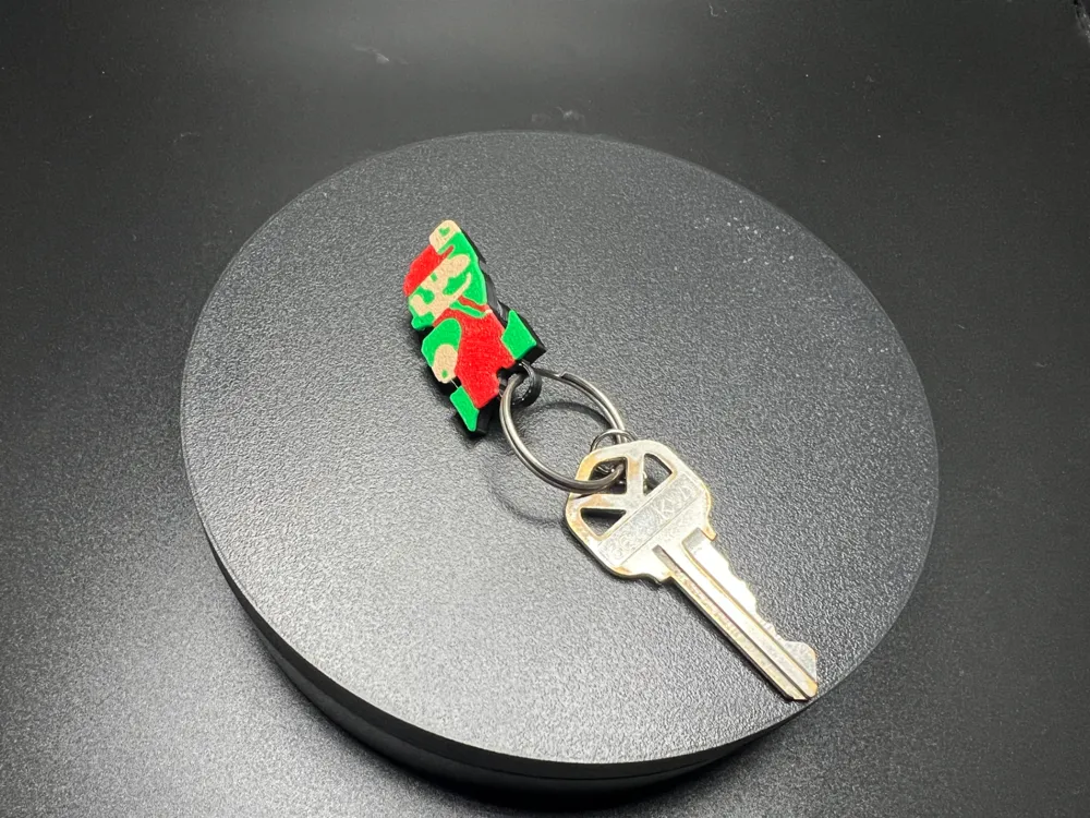 Super Mario BROS Key holder by LordMegaMonkey - MakerWorld