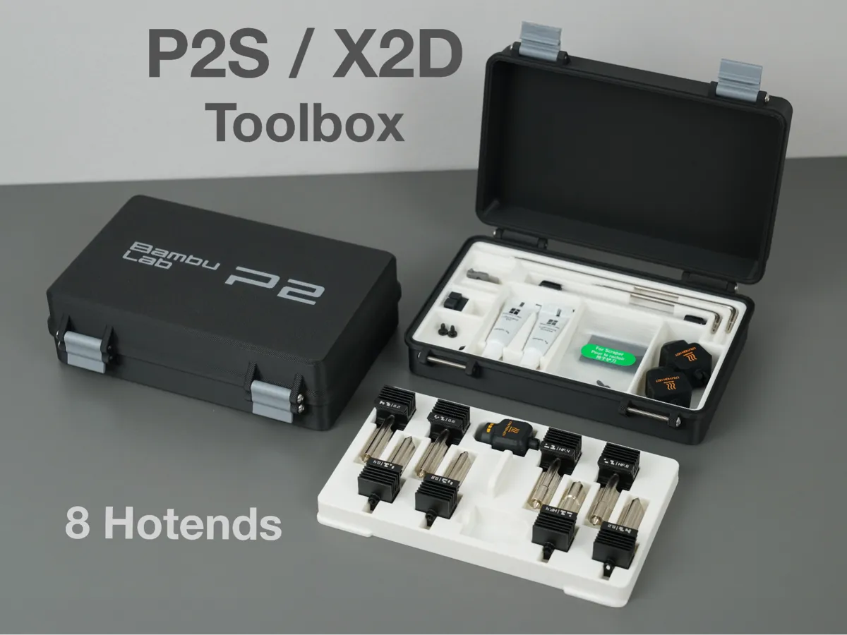 P2S / X2D Toolbox - Free 3D Print Model - MakerWorld
