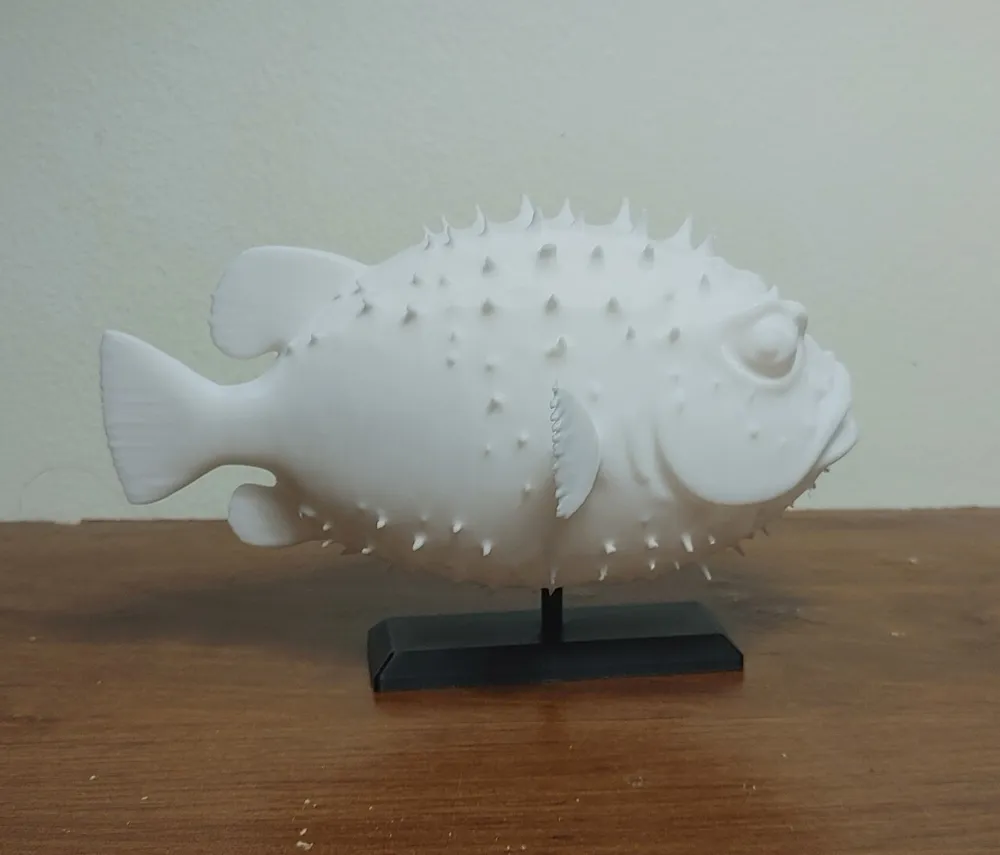 Pufferfish Mount by Fish Prints MakerWorld: Download Free 3D Models