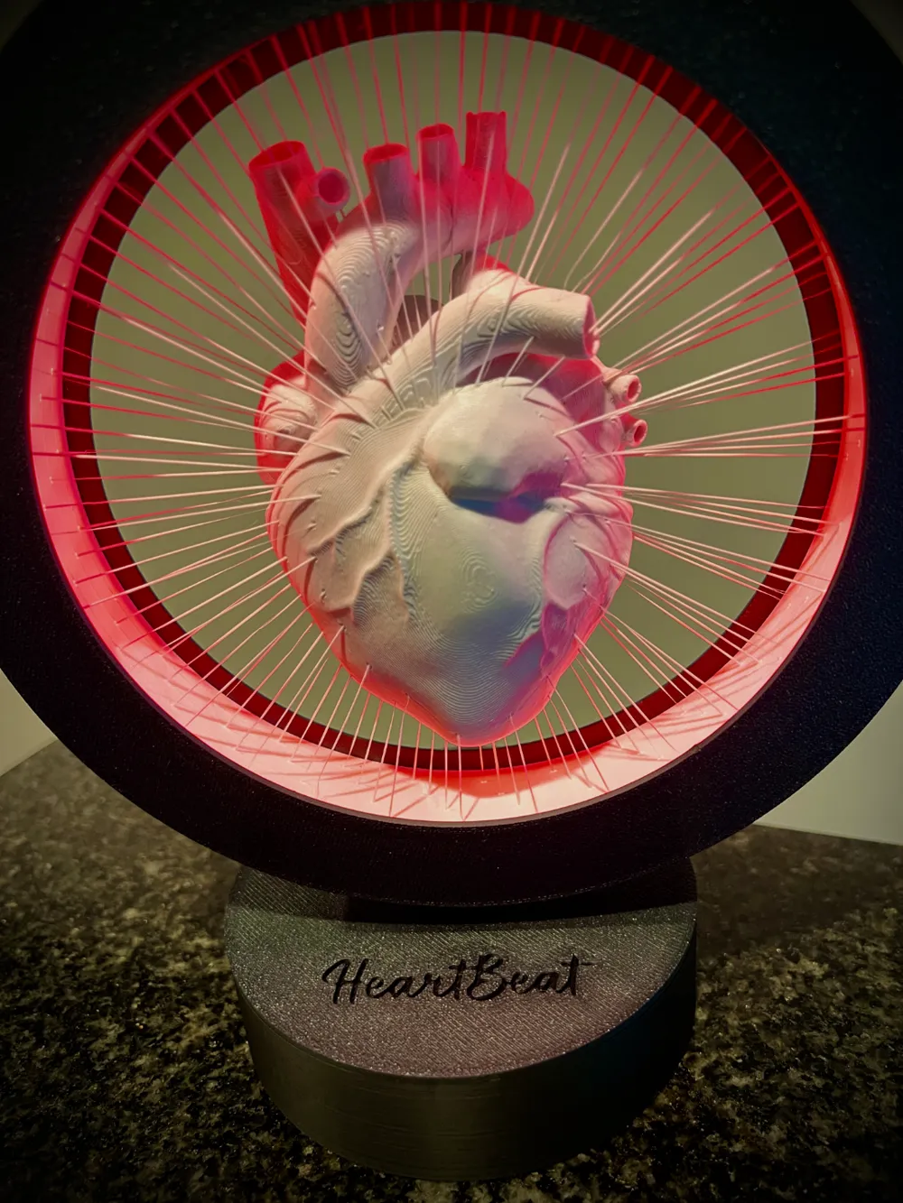 Heart Beat - Free 3D Print Model - MakerWorld