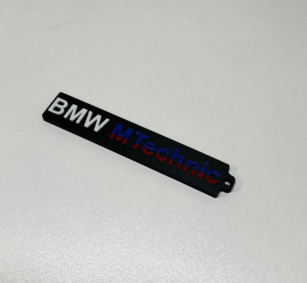 BMW M Technic Key Ring / Schlüsselanhänger E30 M Technik by Tekk3D ...
