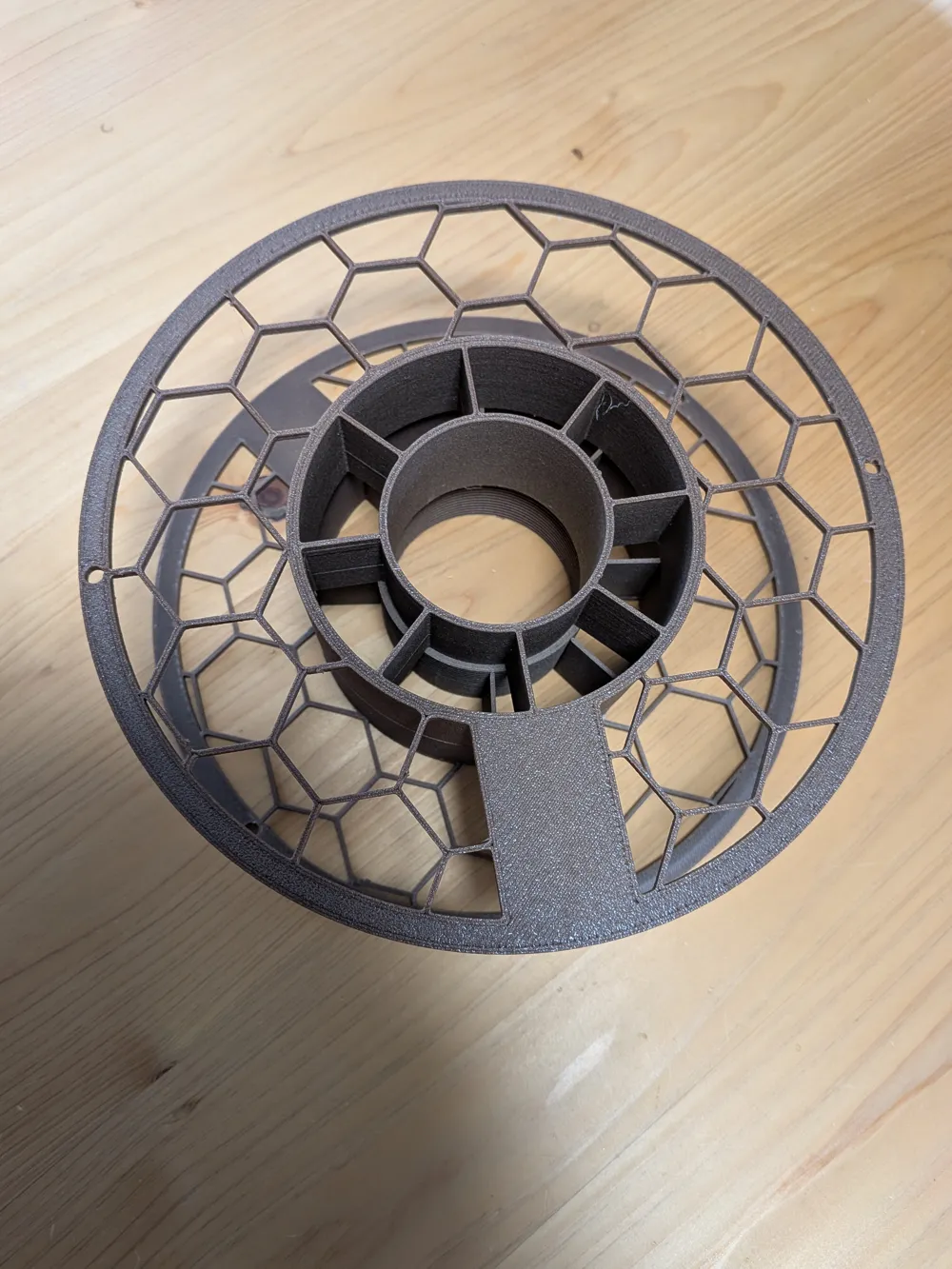 Printable Bambu Spool – Refillable Filament Reel - Free 3D Print Model ...