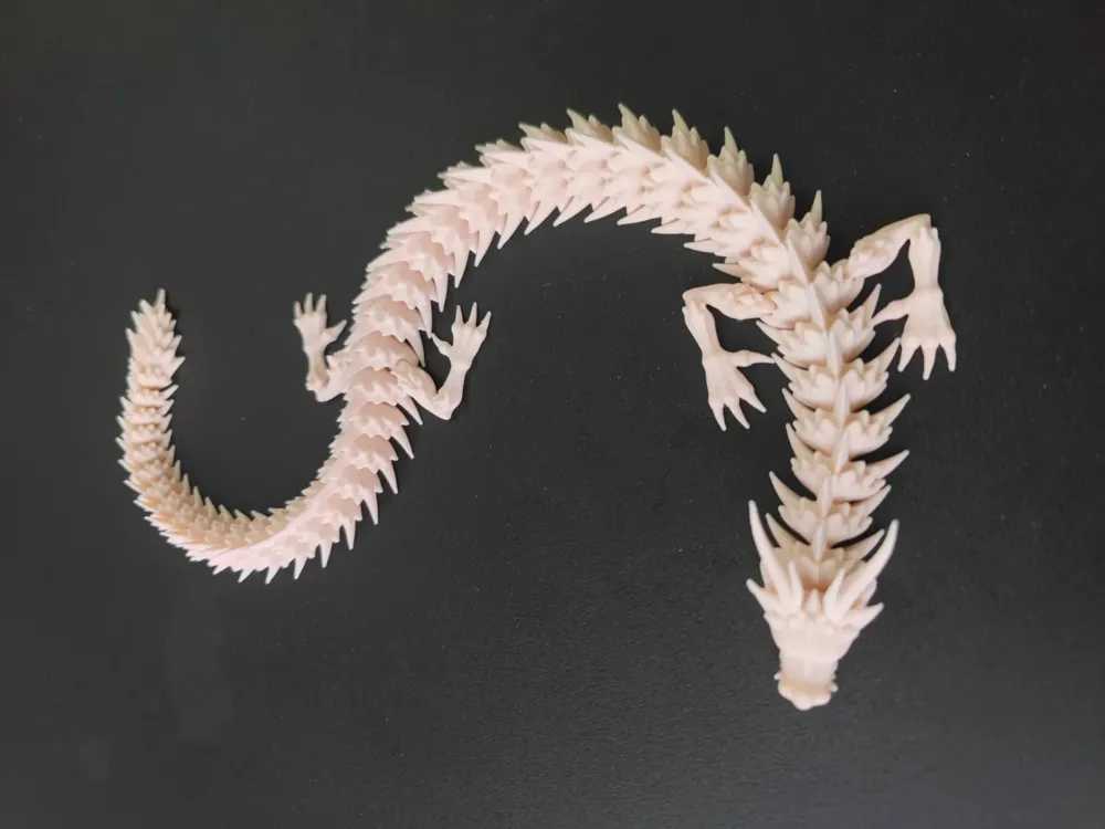 Optimized Little White Dragon by SOFUN_ART MakerWorld: Download Free 3D ...