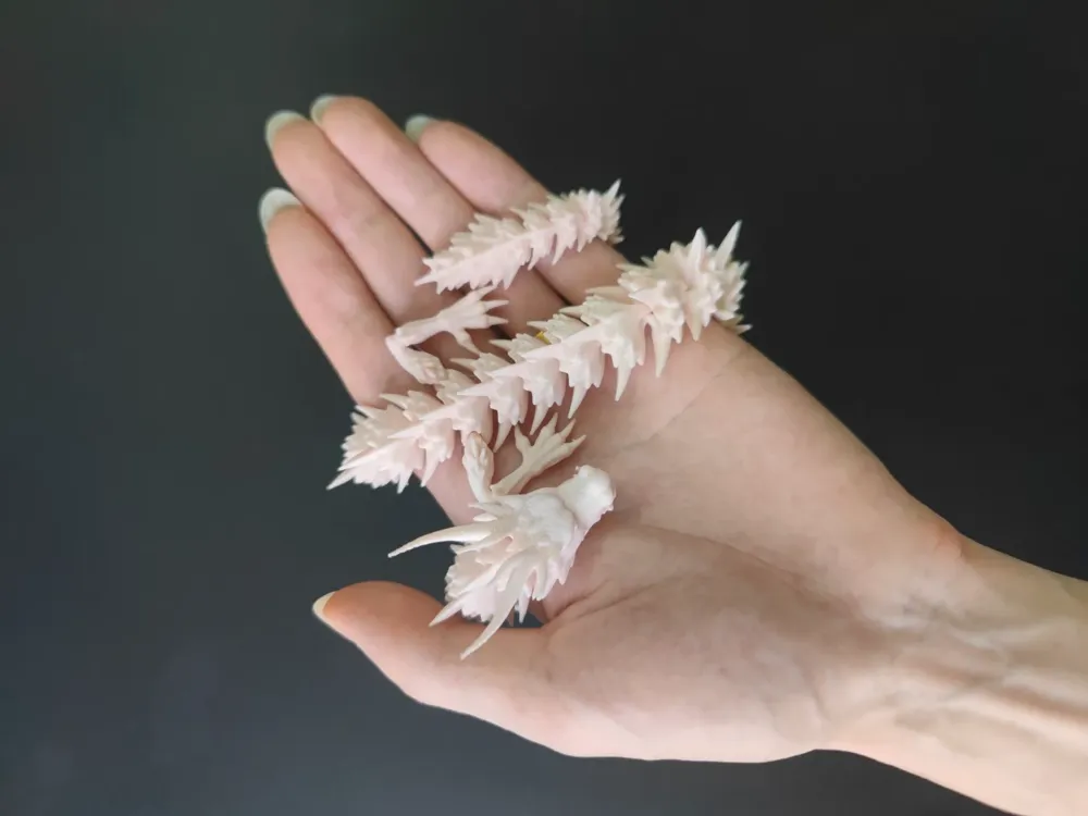 Optimized Little White Dragon by SOFUN_ART MakerWorld: Download Free 3D ...