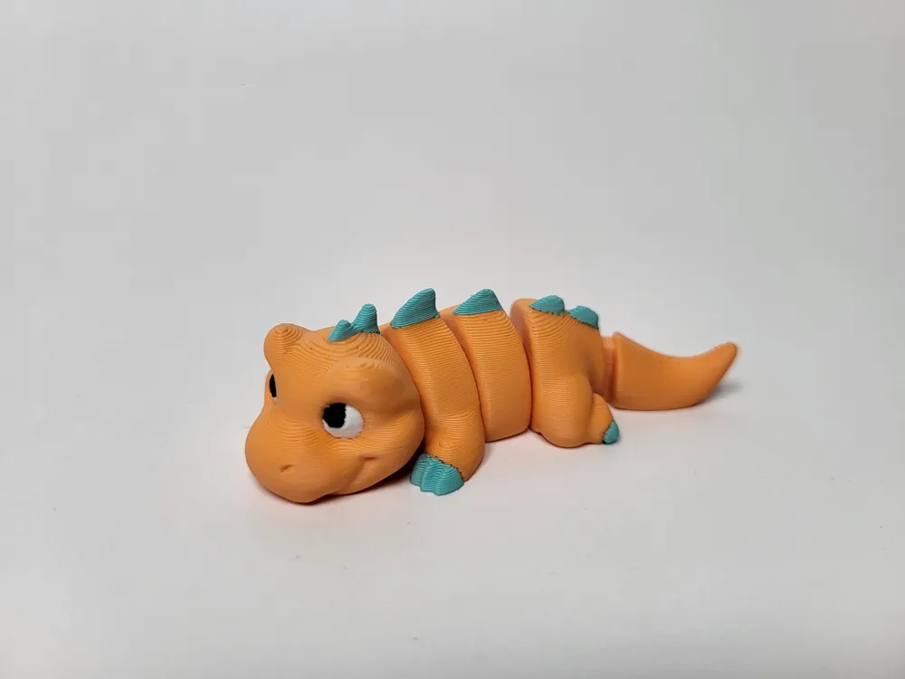 Articulated Dinosaur - Strong Joints - Free 3D Print Model - MakerWorld
