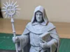 Templar Bishop | Medieval Chess Statue - Free 3D Print Model - MakerWorld