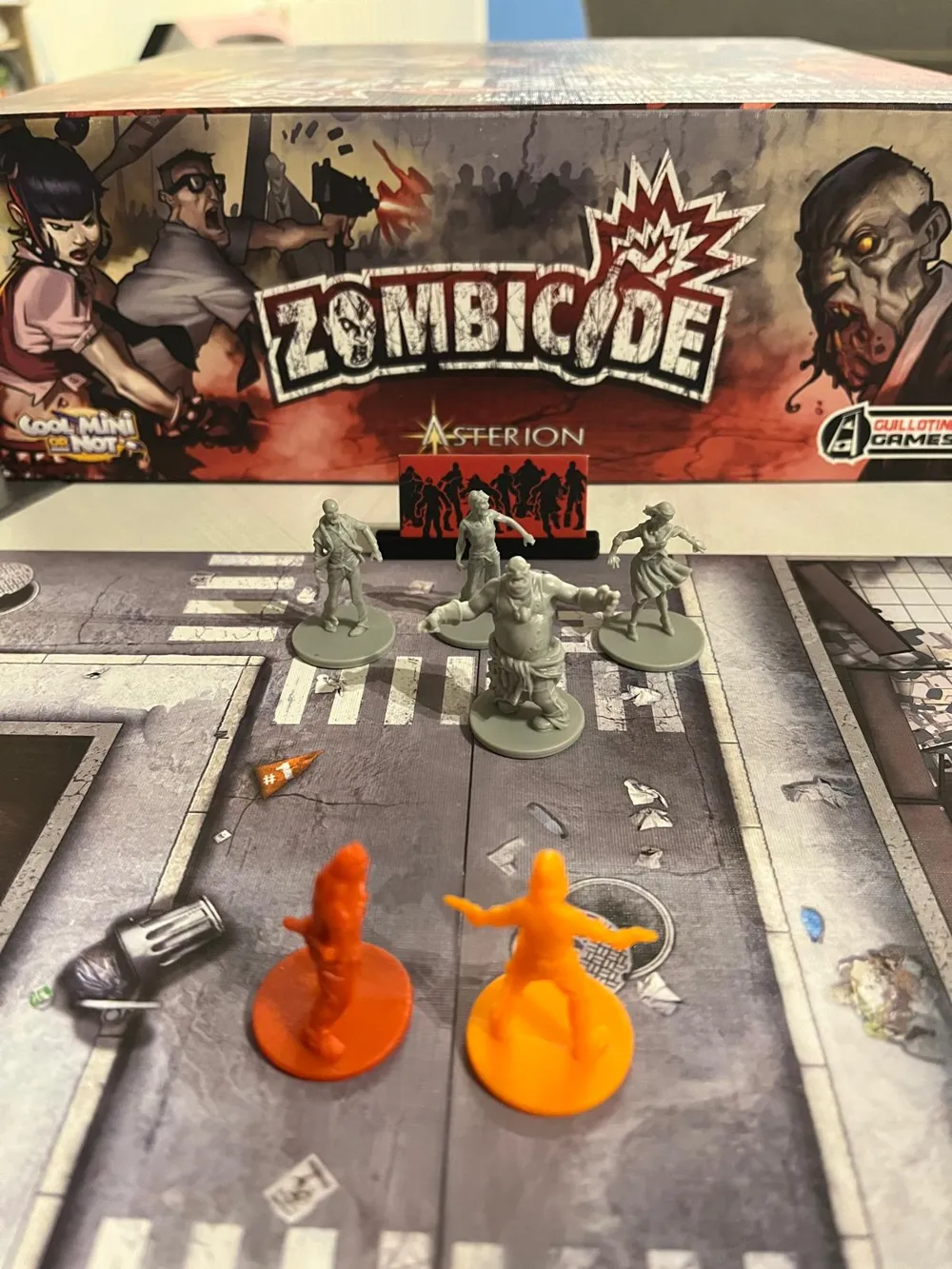 ZOMBICIDE - STENDEE SUPPORTO TOKEN ORDE E USCITA - Free 3D Print Model ...