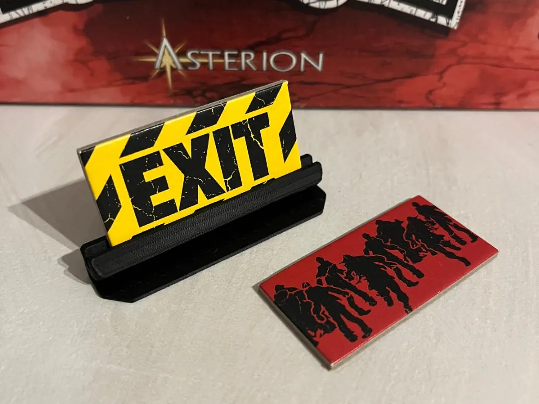 ZOMBICIDE - STENDEE SUPPORTO TOKEN ORDE E USCITA - Free 3D Print Model ...