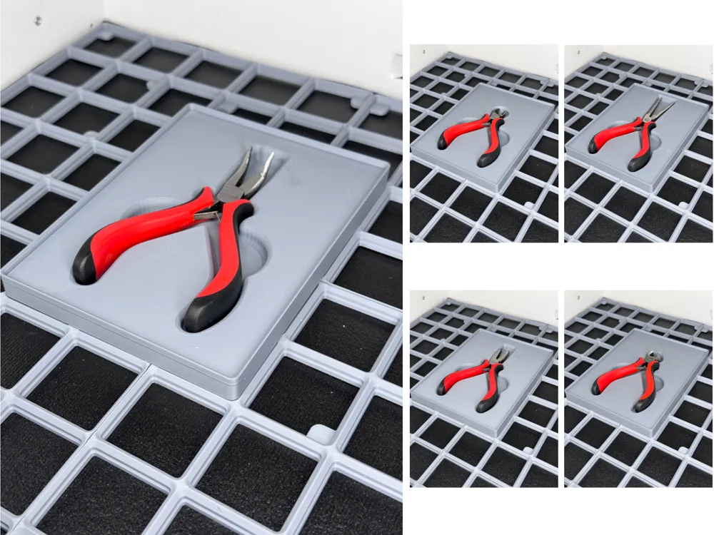 Gridfinity Pittsburgh Precision Plier Set Trays by Layer FabWorks - MakerWorld