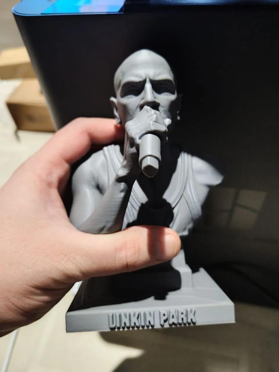 chester bennington linkin park - Modèle d'Impression 3D Gratuit ...