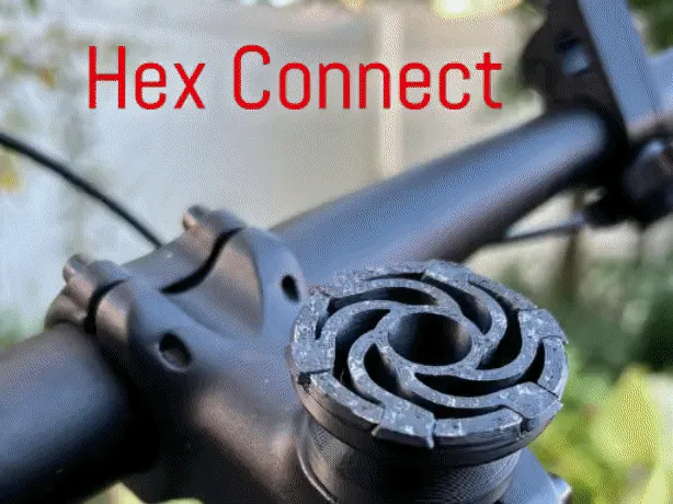 Hex Connect Phone Mount - Bike Head Tube by Ereeb MakerWorld: Download Free 3D Models