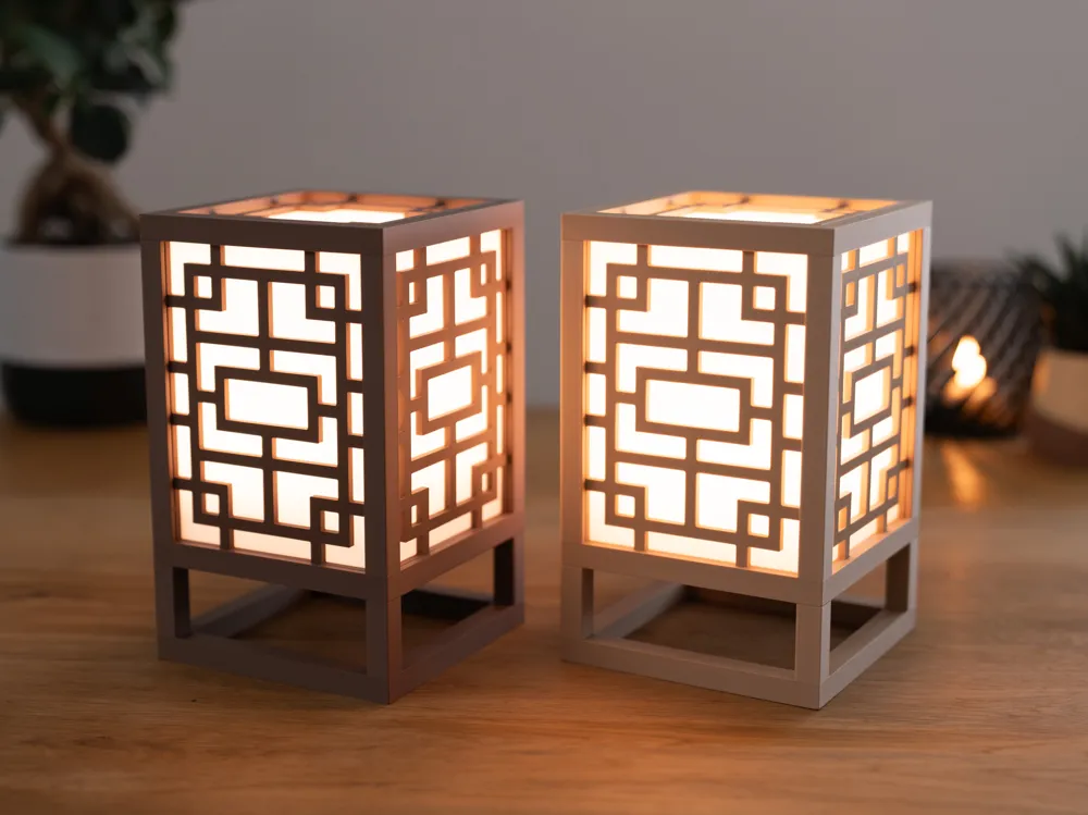 Komi - 现代日式灯笼 - LED灯 - 免费 3D 打印模型 - MakerWorld