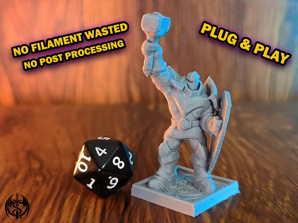 Medieval Steel Guard Pack - Supportless Minis Pack - Free 3D Print ...