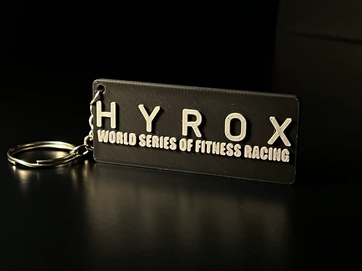 HYROX - Keychain AMS/NOAMS - Free 3D Print Model - MakerWorld
