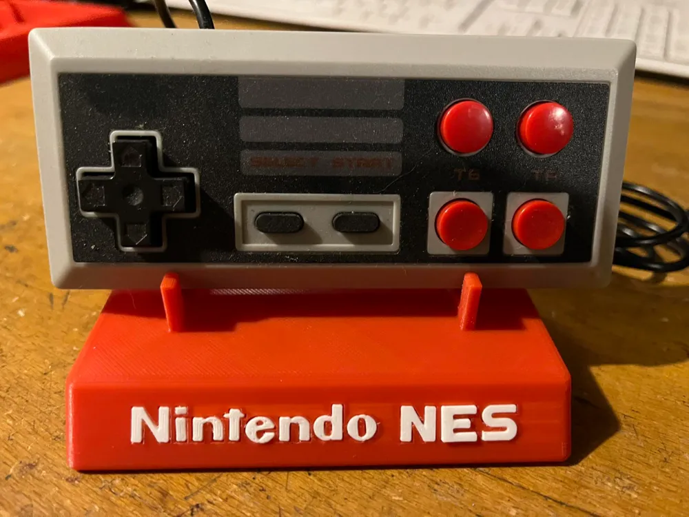 Stand, holder for Nintendo NES controller by Ainon3Dprint - MakerWorld