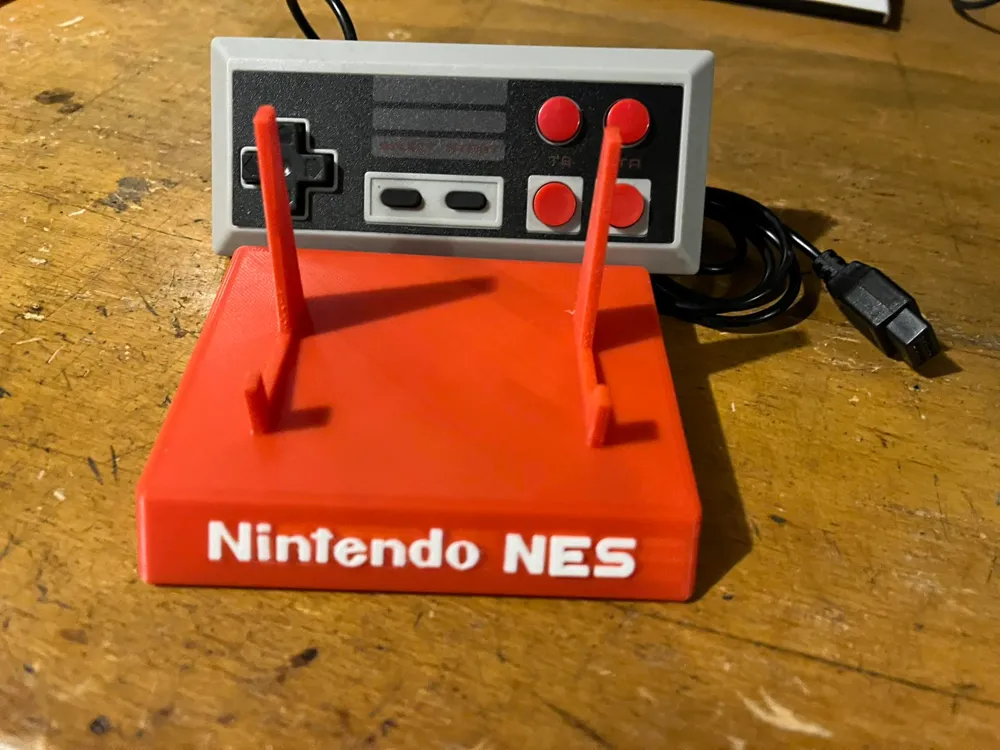 Stand, holder for Nintendo NES controller by Ainon3Dprint - MakerWorld