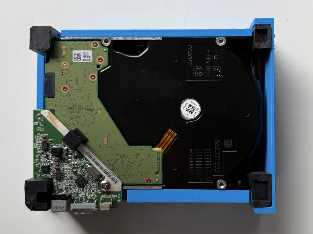 RackMod 1U HDD Tray for Shucked WD Elements Drives Remixed by MTNEARZ ...