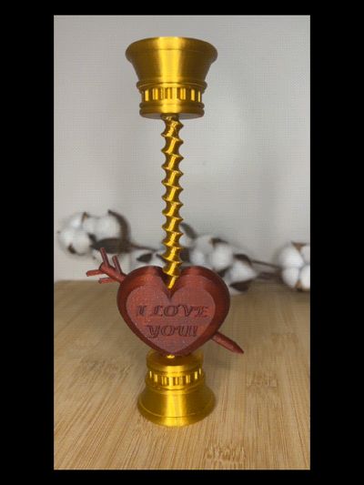 Rotating Heart Screw Fidget Toy VALENTINE`S GIFT by na3dprinter ...