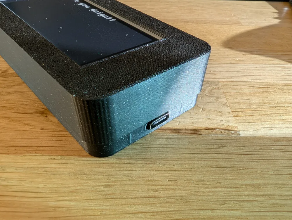 ESP32 + Waveshare 2.9 inch Display Case (USB-C) by Uninsured Kettle ...