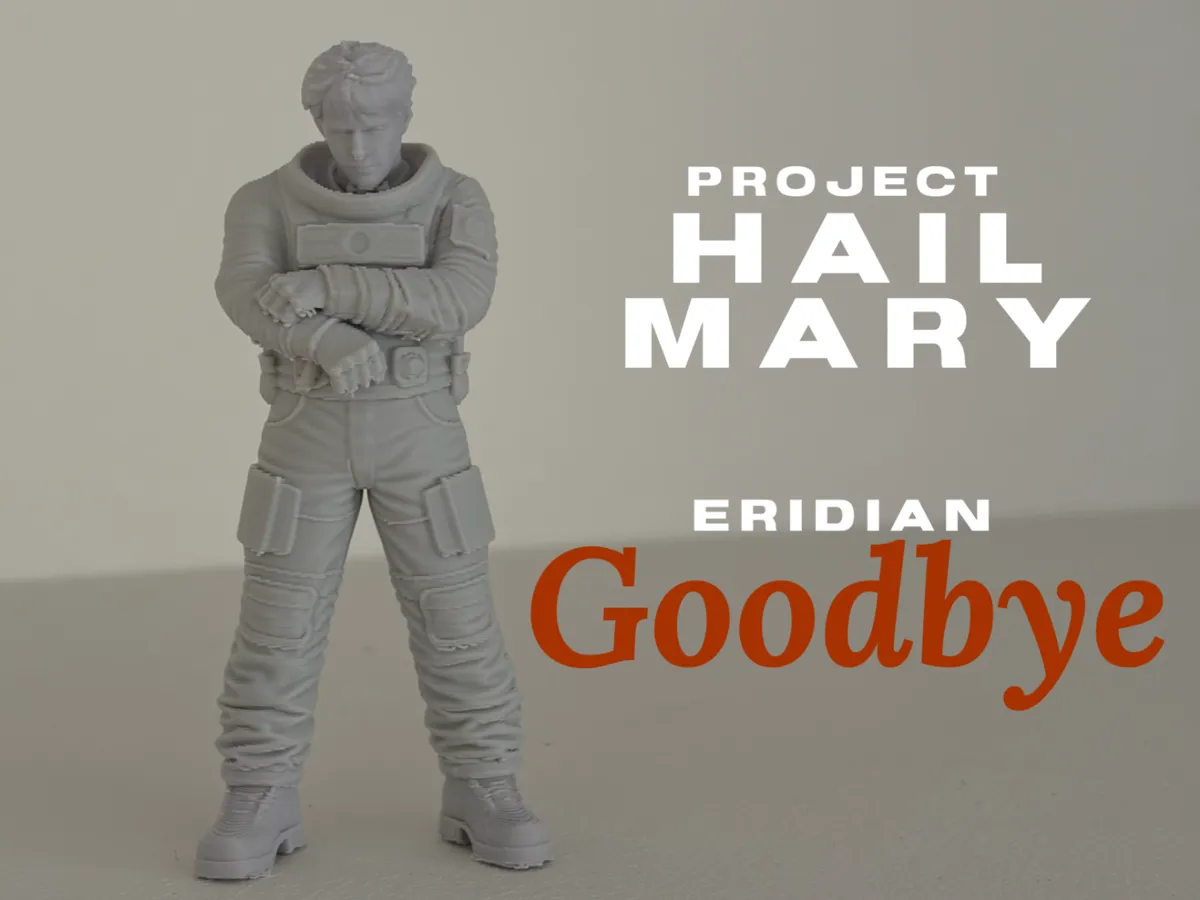 Project Hail Mary - Grace Eridian Goodbye - Free 3D Print Model ...