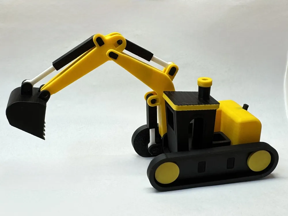 Excavator Benchy by tinytug MakerWorld: Download Free 3D Models