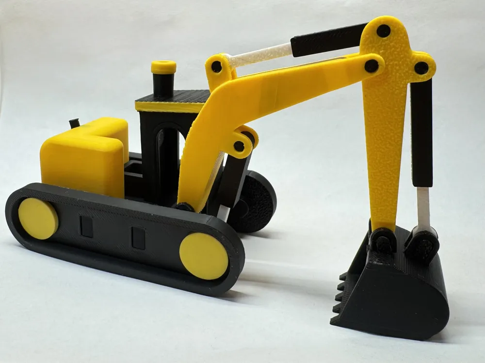Excavator Benchy by tinytug MakerWorld: Download Free 3D Models