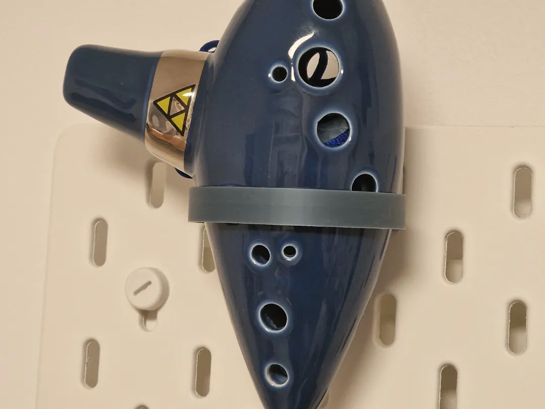 Ocarina holder for Ikea Skadis - Free 3D Print Model - MakerWorld