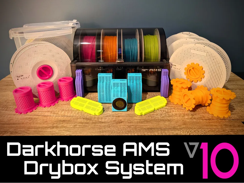 Darkhorse AMS Drybox System - V10 - Free 3D Print Model - MakerWorld