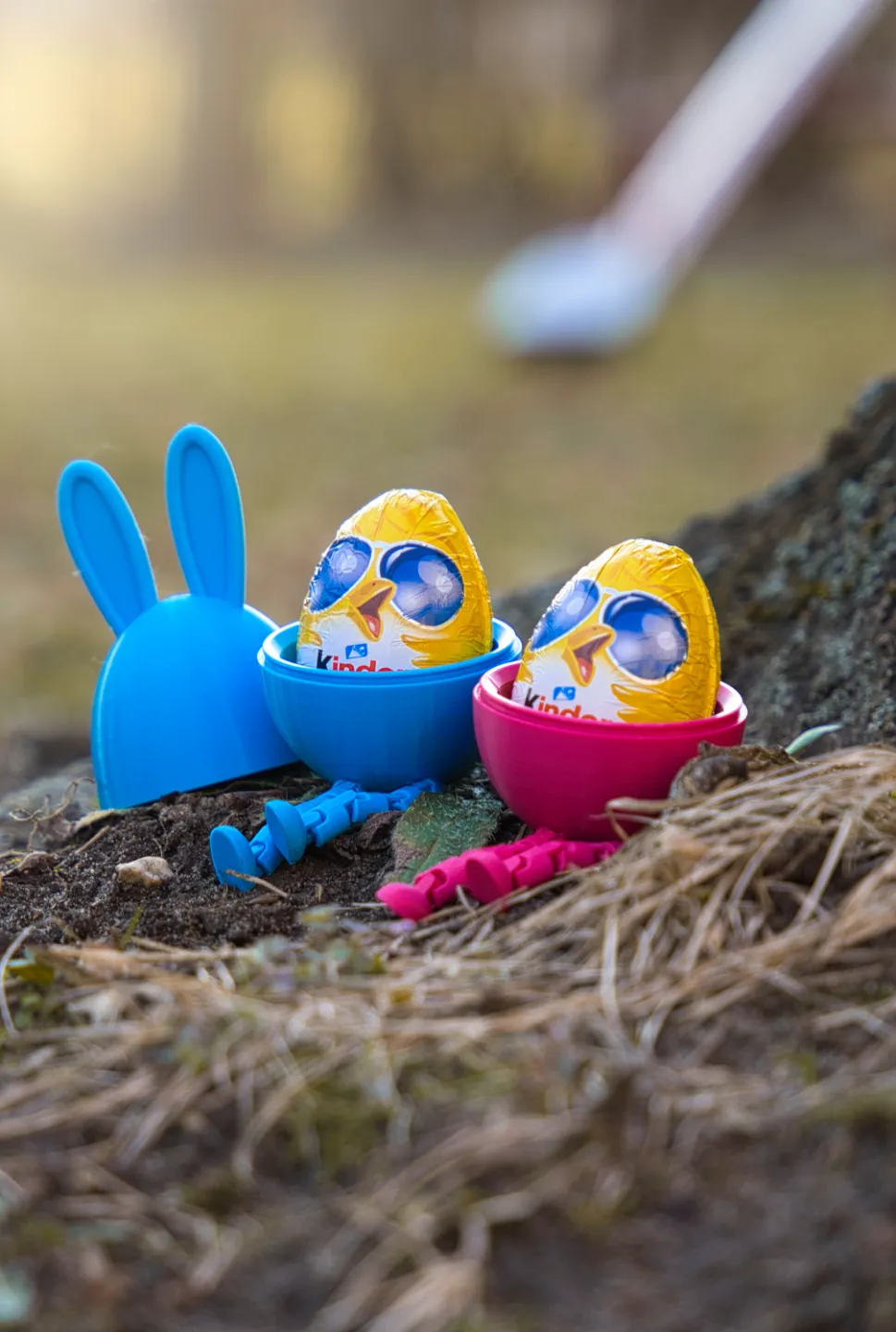 Kinder Surprise Snap Egg by bomberMakerWorld: Download Free 3D Models