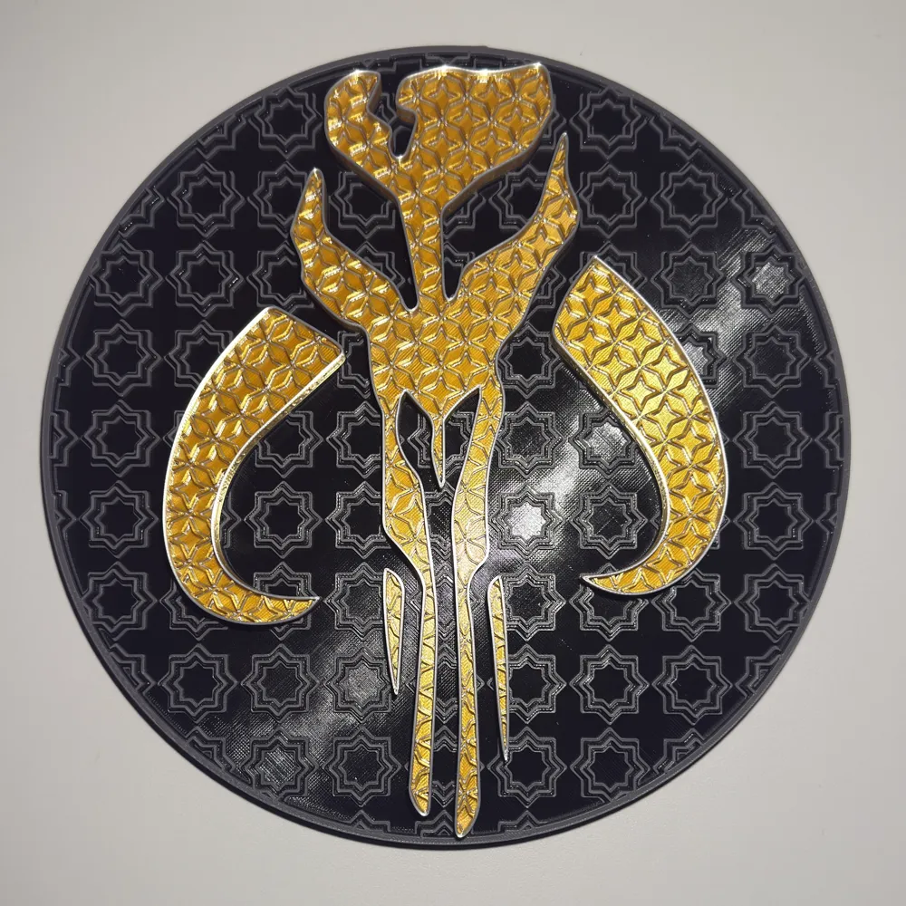 Star Wars Mandalorian Mythosaur Dimensional Mosaic by SLICEDprints ...