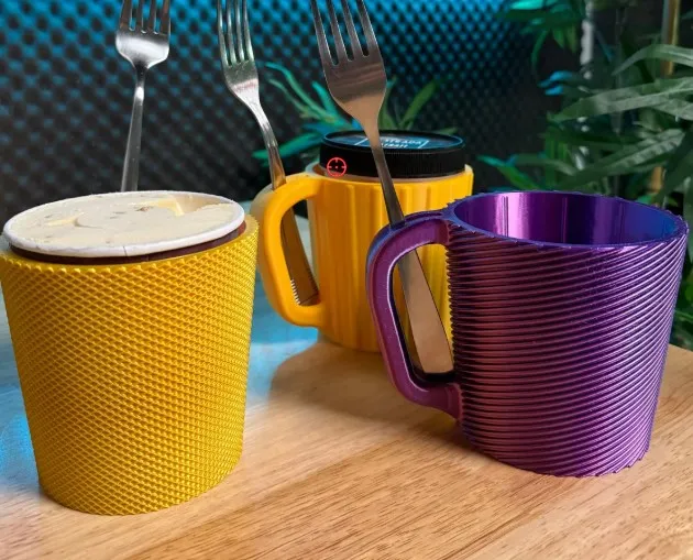 Improved Ice Cream cup holder - Free 3D Print Model - MakerWorld