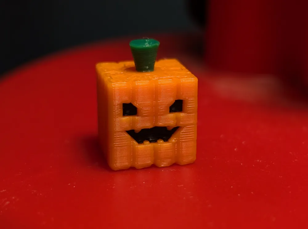 Mini Cubist Pumpkin! by DarkHorseDesignWorks - MakerWorld
