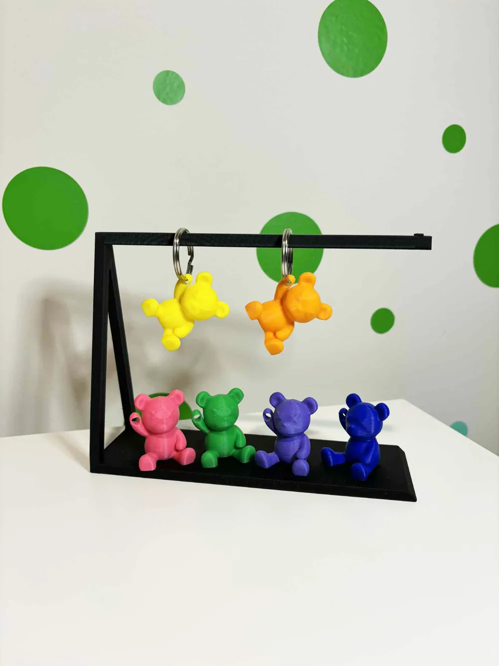 Tiny bear keychain 22 minute print by Tinker Link MakerWorld: Download Free 3D Models