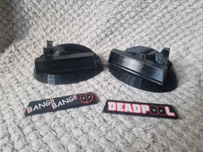 Deadpool Desert Eagle Display Stand by user_6177887 MakerWorld ...