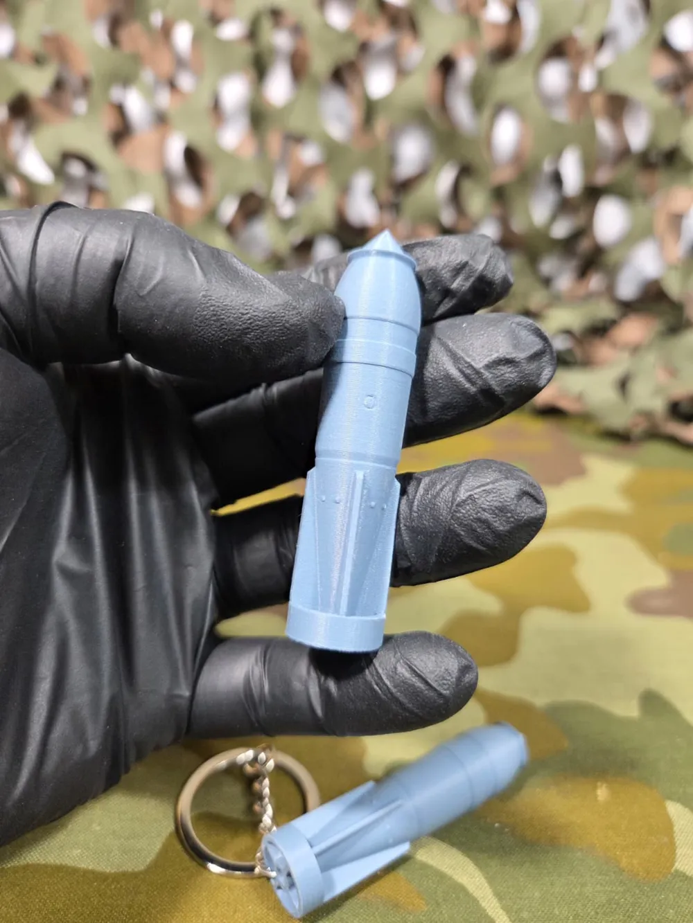 SC 1000 German Bomb Keychain - Free 3D Print Model - MakerWorld