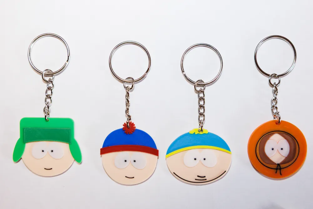 South Park – Kenny Keychain - Free 3D Print Model - MakerWorld
