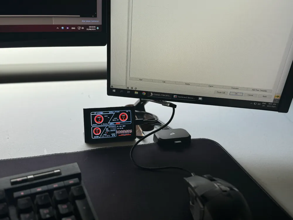 Holder for the Xuanfang Smart screen by koemans - MakerWorld