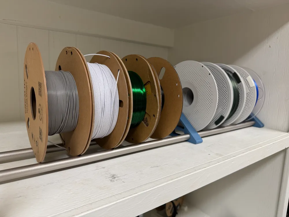 Spool Rack Storage by Wvde - MakerWorld
