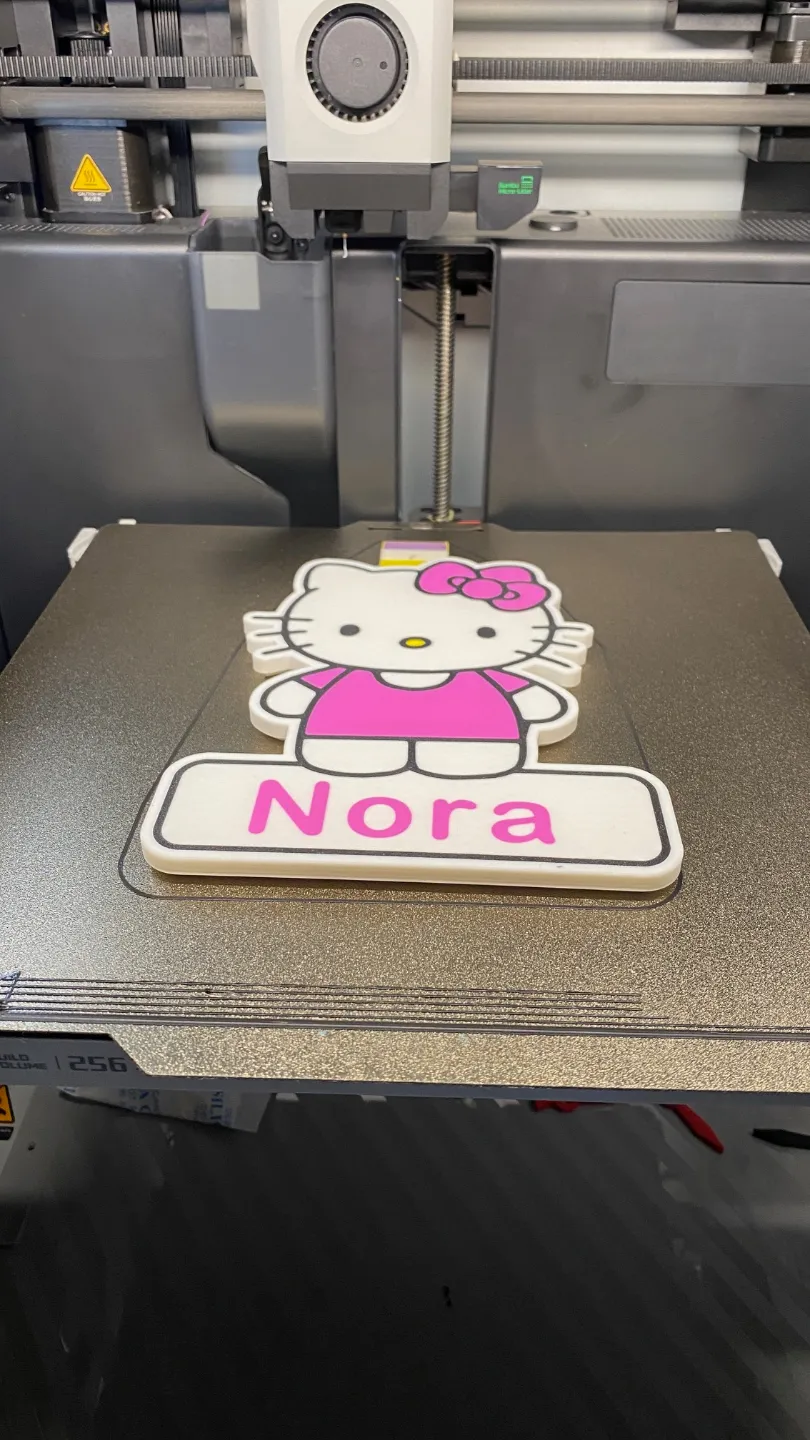 Hello Kitty - Free 3D Print Model - MakerWorld