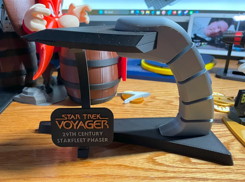 Star Trek Voyager 29th Century Phaser Remixed by Mr. Scott - MakerWorld