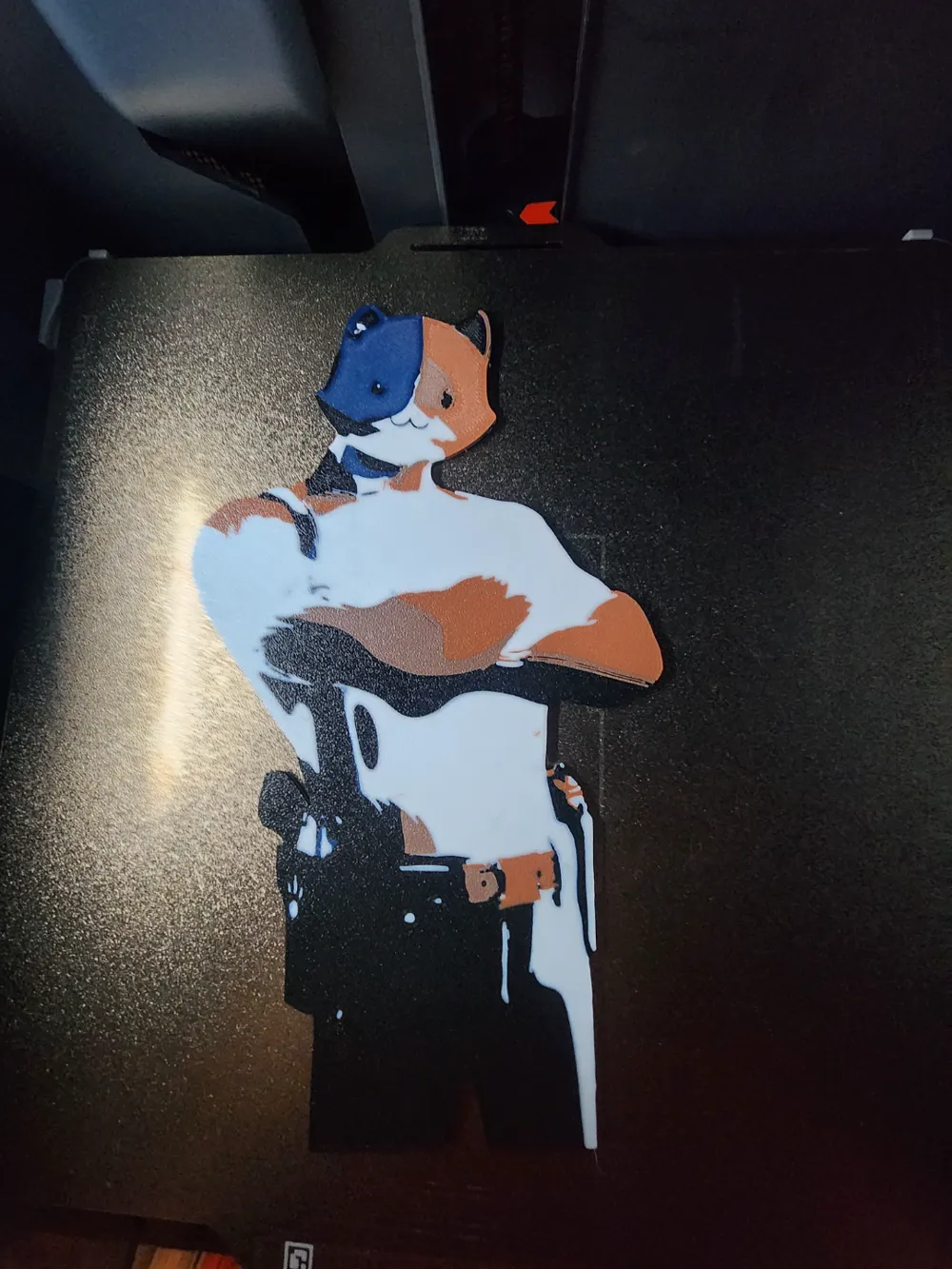 Meowscles Wall Art by Mech - MakerWorld