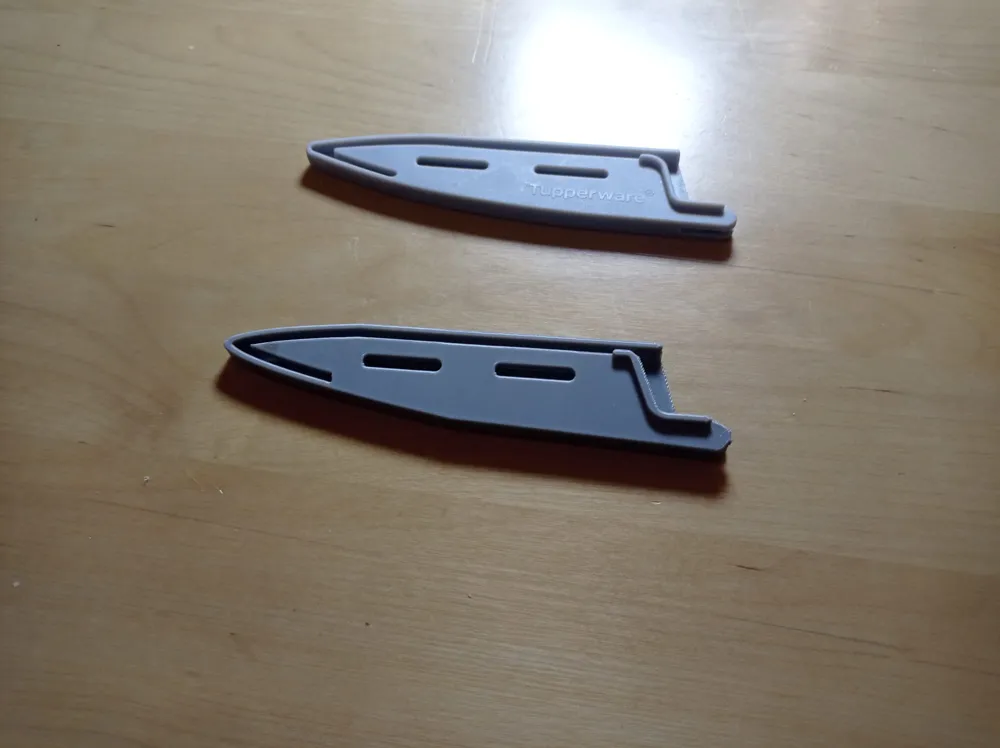 blade protector for tupperware small utility knife - Free 3D Print ...