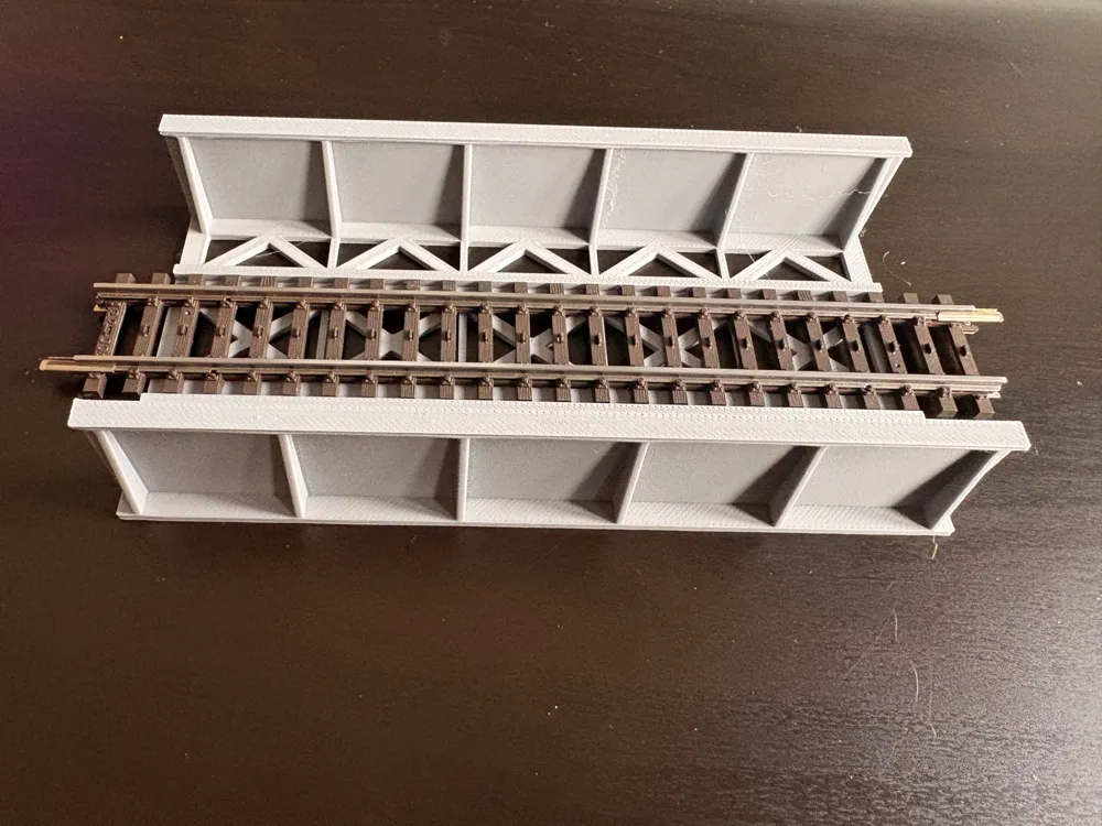Bridge HO / OO straight 15mm girder bridge Remixed by Necessary_Dot ...